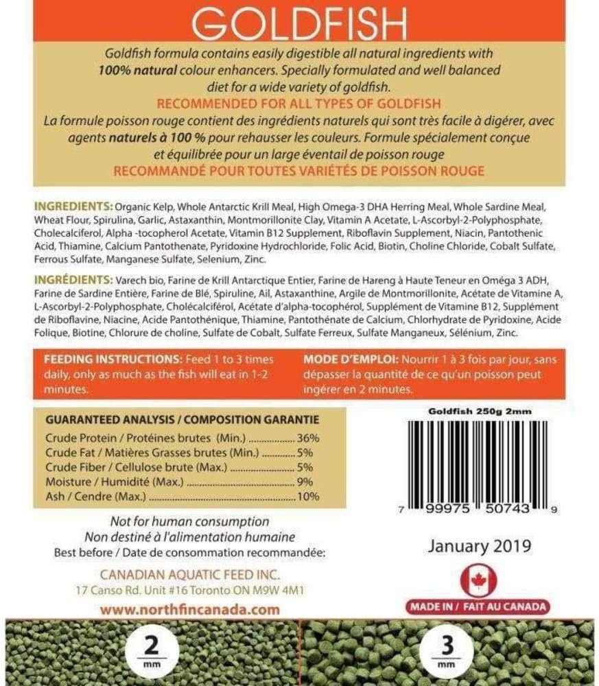 Northfin Goldfish Food 100grams – Prism Bettas